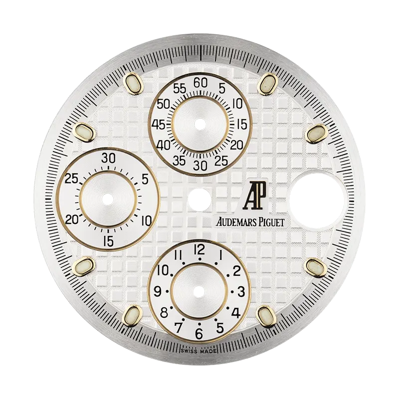 Buy AP Offshore White Méga Tapisserie Dial | Time 4 Diamonds