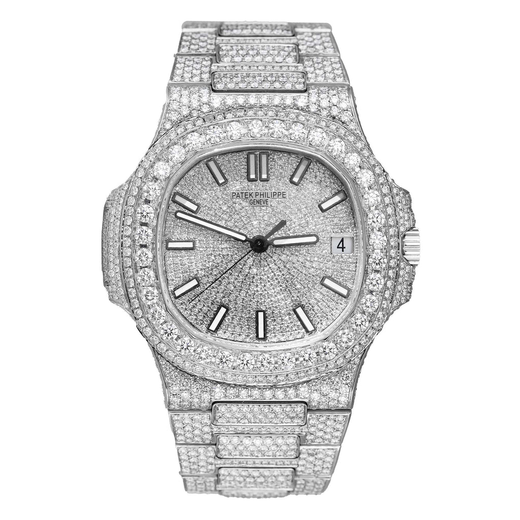 Custom Diamond Set Patek Philippe Nautilus 5711G