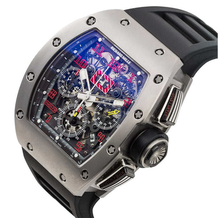 Richard Mille RM 011 Automatic Skeletonised Dial Mens Watch