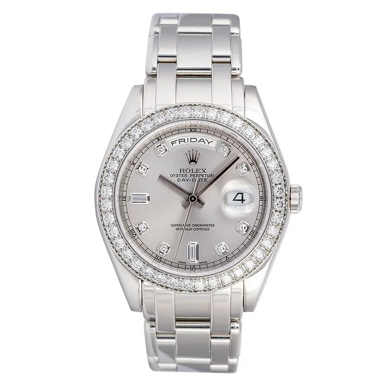 Rolex Day-Date 18946 Masterpiece Platinum Bracelet Watch