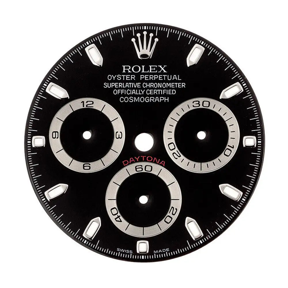 Buy Rolex Daytona 116520 Black Factory Dial (Superluminova) - Exclusive ...